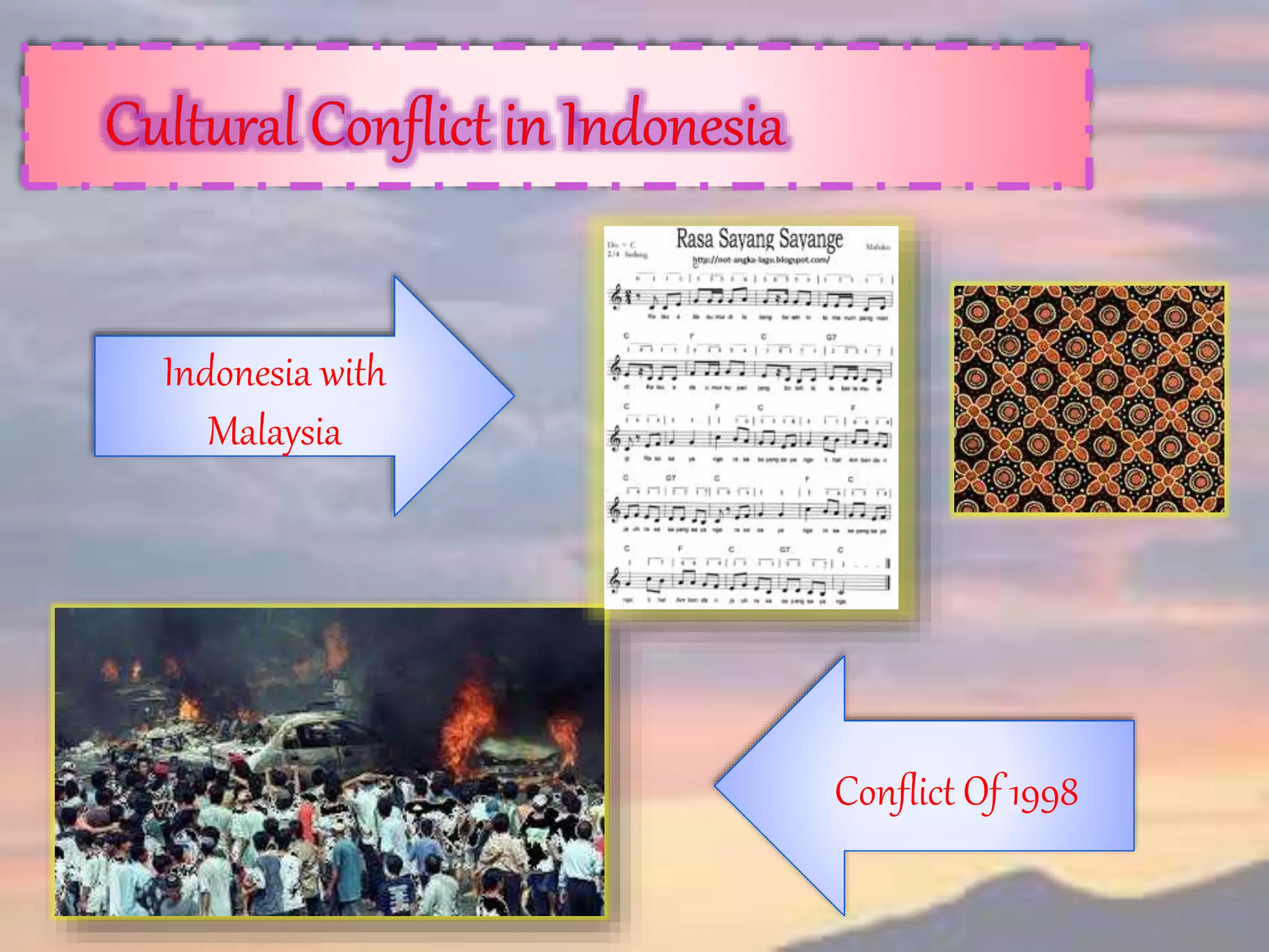 CULTURAL CONFLICT | PPTX