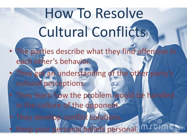 Cultural conflicts in organisations | PPTX | Religion & Spirituality
