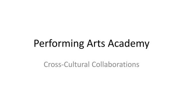 Cultural corridor | PPTX