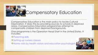 cultural deprivation | PPT