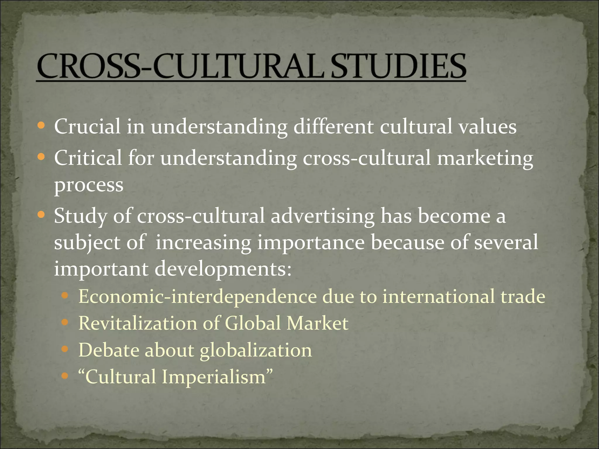 Cultural Differences in Advertising & Marketing | PPT