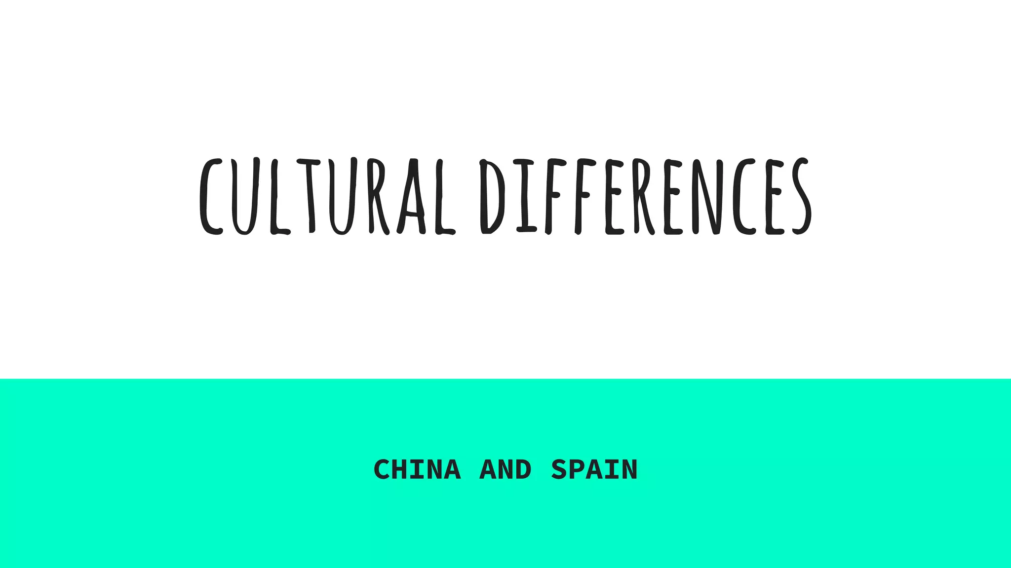 Cultural differences (1) | PPT