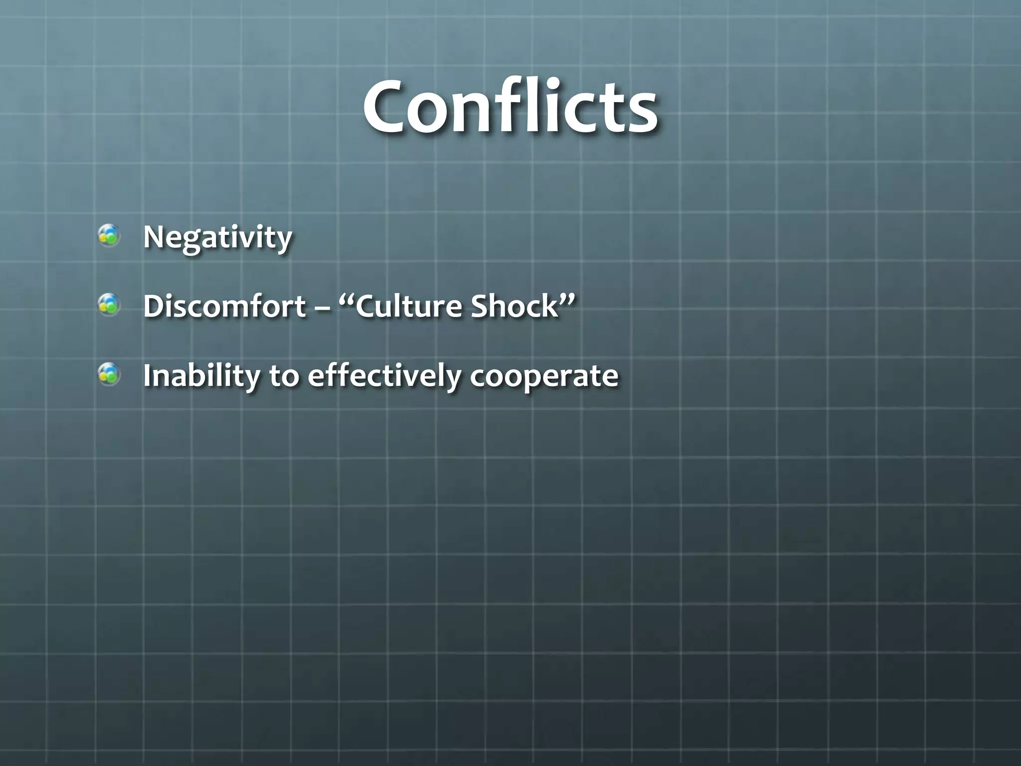 Cultural Conflict Example | PPTX
