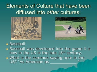AP HUMAN GEOGRAPHY Cultural Diffusion Introduction.ppt