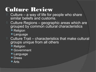 Cultural diffusion unit overview | PPT