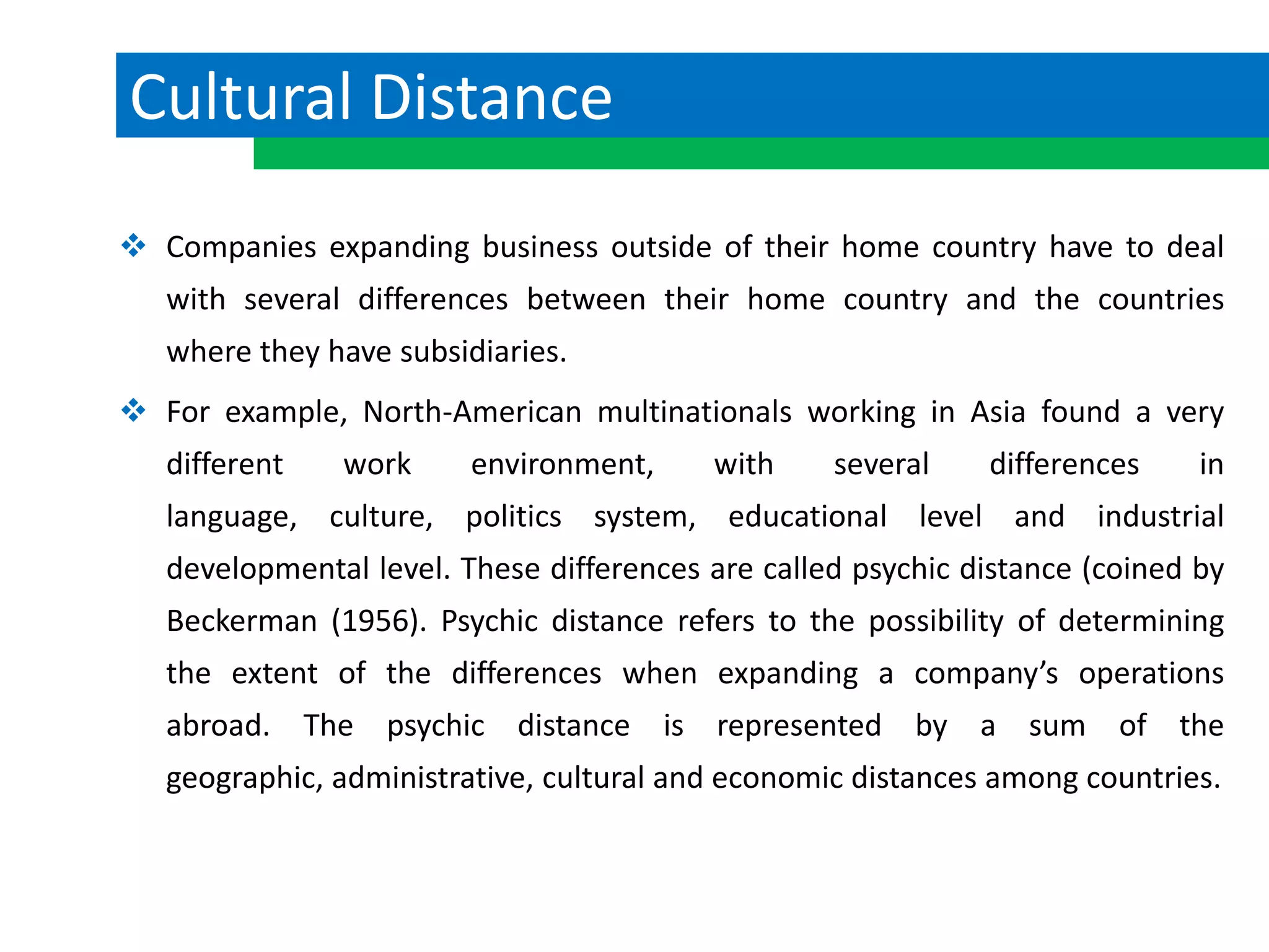 Cultural Distance & Learning [Md. Abdur Rakib] | PPT