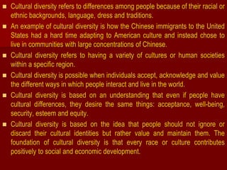 Introduction to Cultural Diversity | PPTX