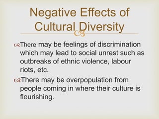 Cultural diversity | PPTX