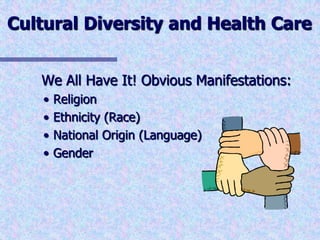 Cultural Diversity In Healthcare