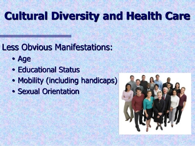 CULTURAL DIVERSITY IN HEALTH CARE 2017