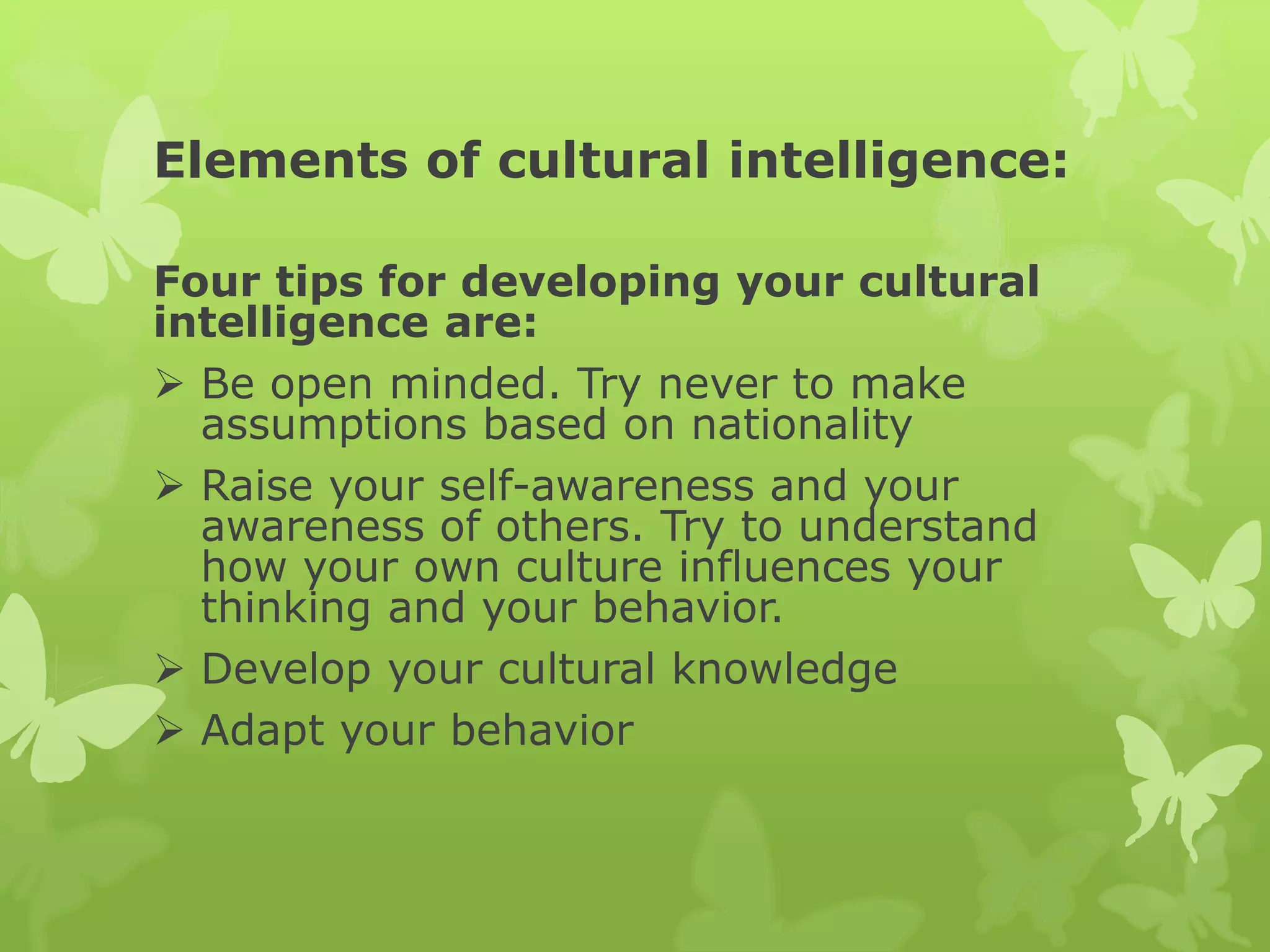 Cultural diversity ( Business communication) | PPTX