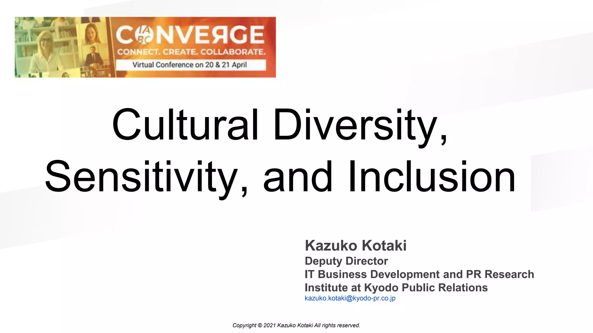 Cultural diversity, sensitivity, and inclusion | PDF