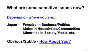 Cultural diversity, sensitivity, and inclusion | PDF