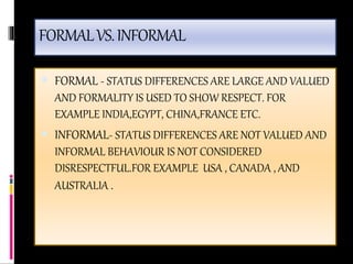 Cultural environment ppt | PPTX