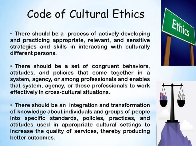 Cultural ethics | PPT