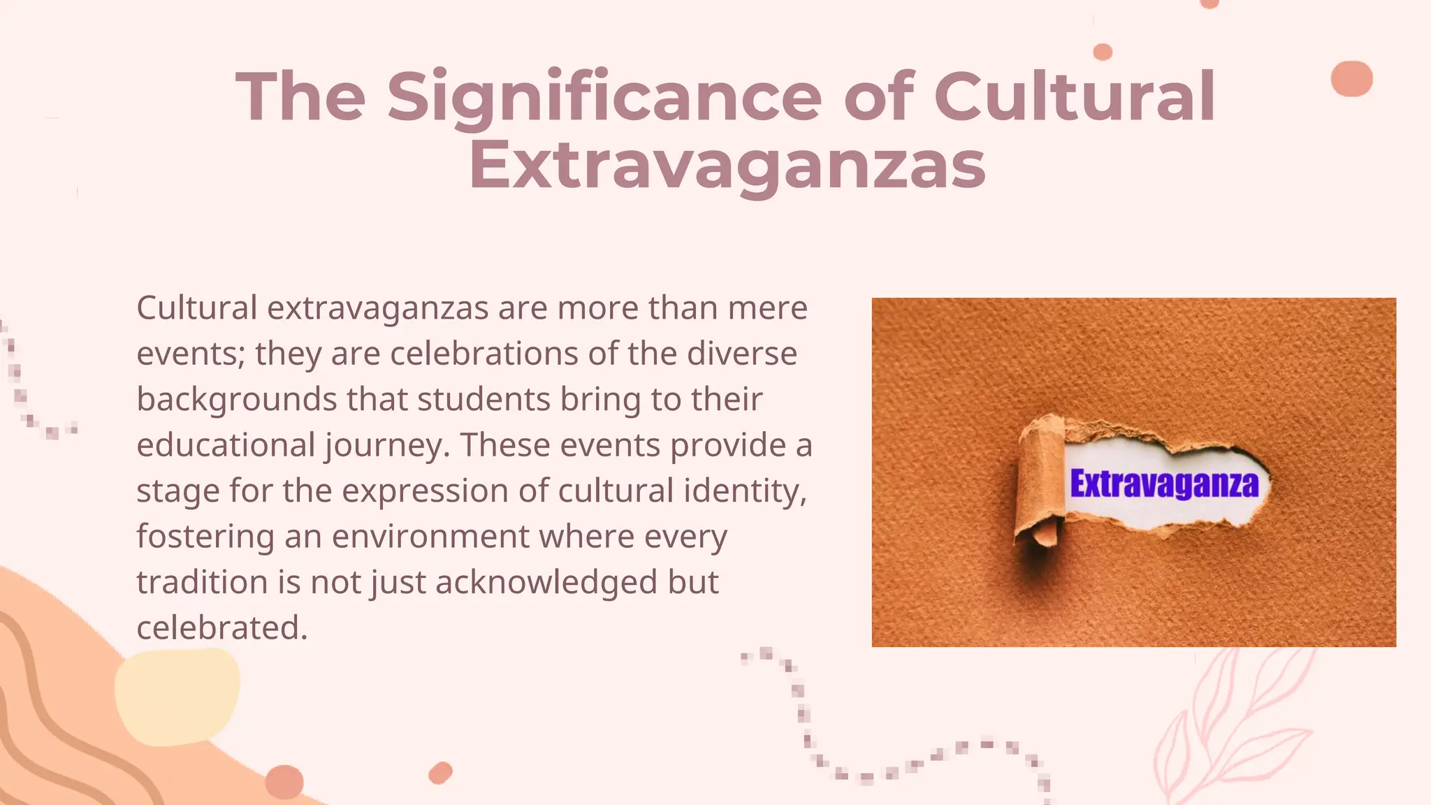 Cultural Extravaganza Celebrating Diversity Through Extracurricular ...