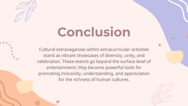 Cultural Extravaganza Celebrating Diversity Through Extracurricular ...