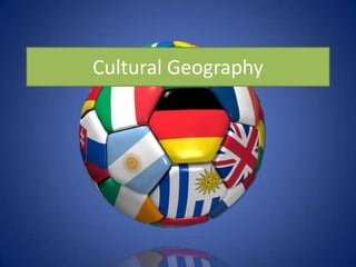 AP Human Geography: Unit 3 - Cultural Geography: Part 1 Sample | PPTX