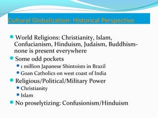 Cultural Globalization | PPT