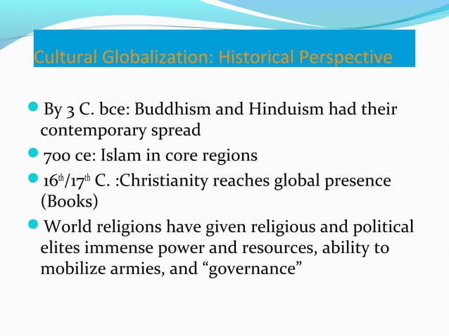 Cultural Globalization | PPT