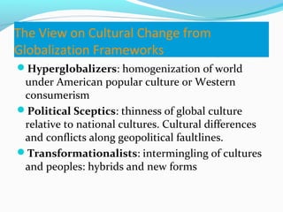 Cultural Globalization | PPT