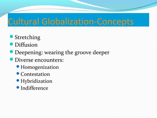 Cultural Globalization | PPT