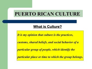 Cultural Group Presentation | PPT