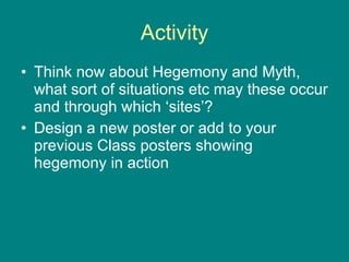 Cultural Hegemony | PPT