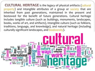 Cultural heritage | PPTX