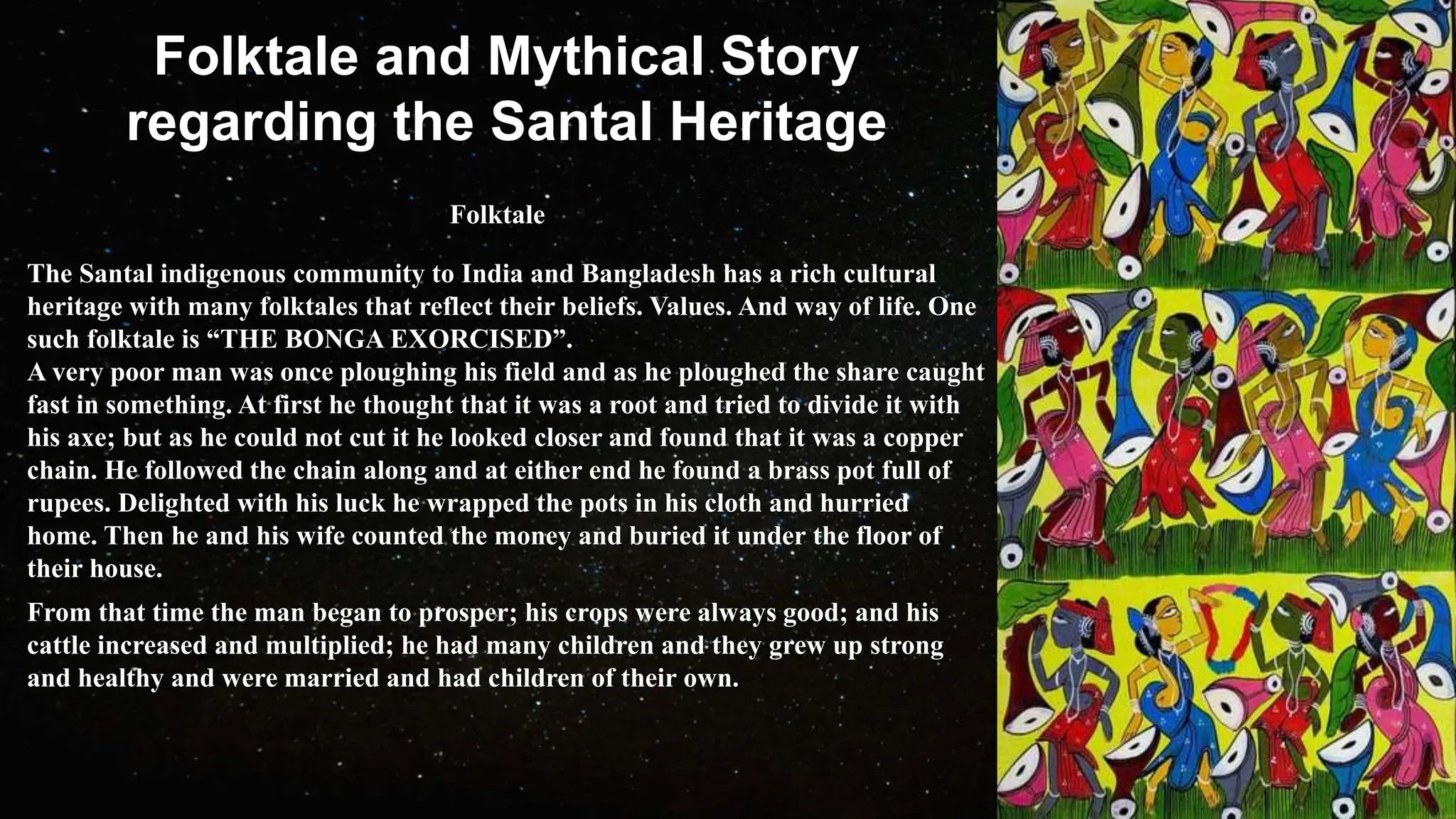 A study on the cultural heritage of Santals.pptx
