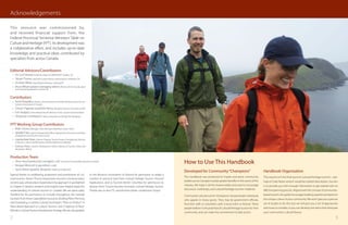 Cultural Heritage Tourism: A Handbook for Community Champions | PDF