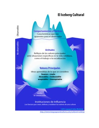 August QIA Resource: Cultural iceberg | PDF