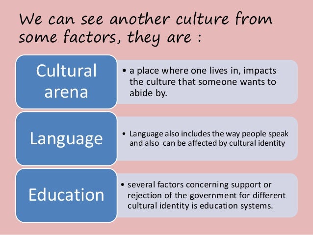 CULTURE IDENTITY