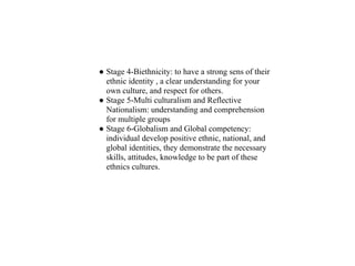 Cultural identity development | PDF | Education