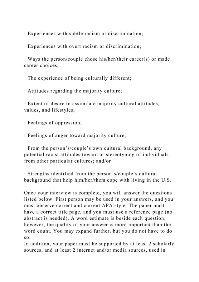 Cultural Immersion Project – Part 3 Paper InstructionsIndivi.docx