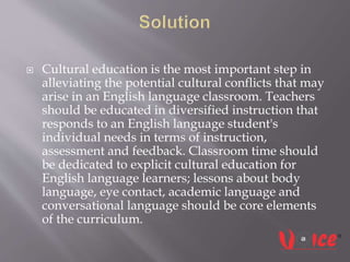 Cultural Impact in English Language Learning - Voiceskills | PPT