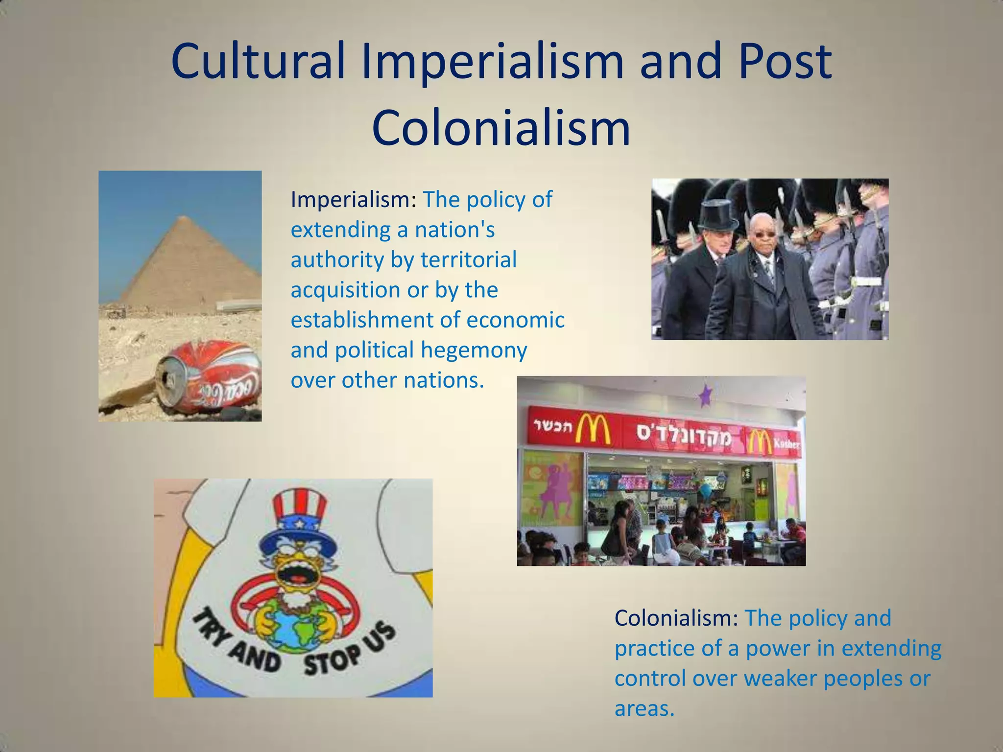 Cultural imperialism | PPTX