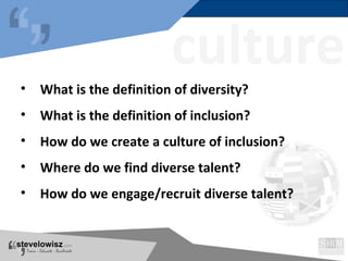The Journey Toward Cultural Inclusion | PPT