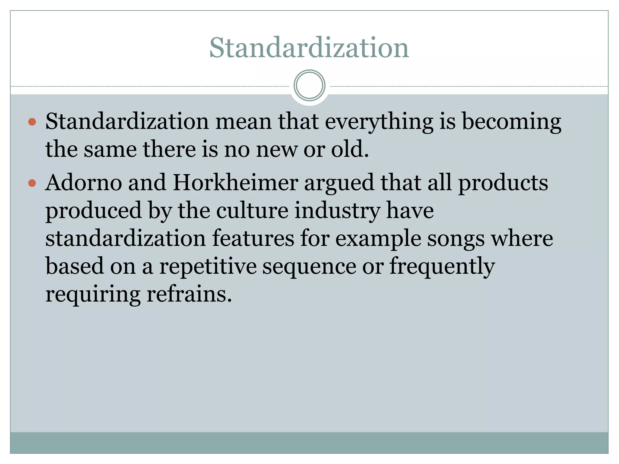 Cultural industry | PPTX