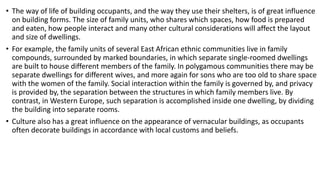 Cultural influence in architecture | PPTX