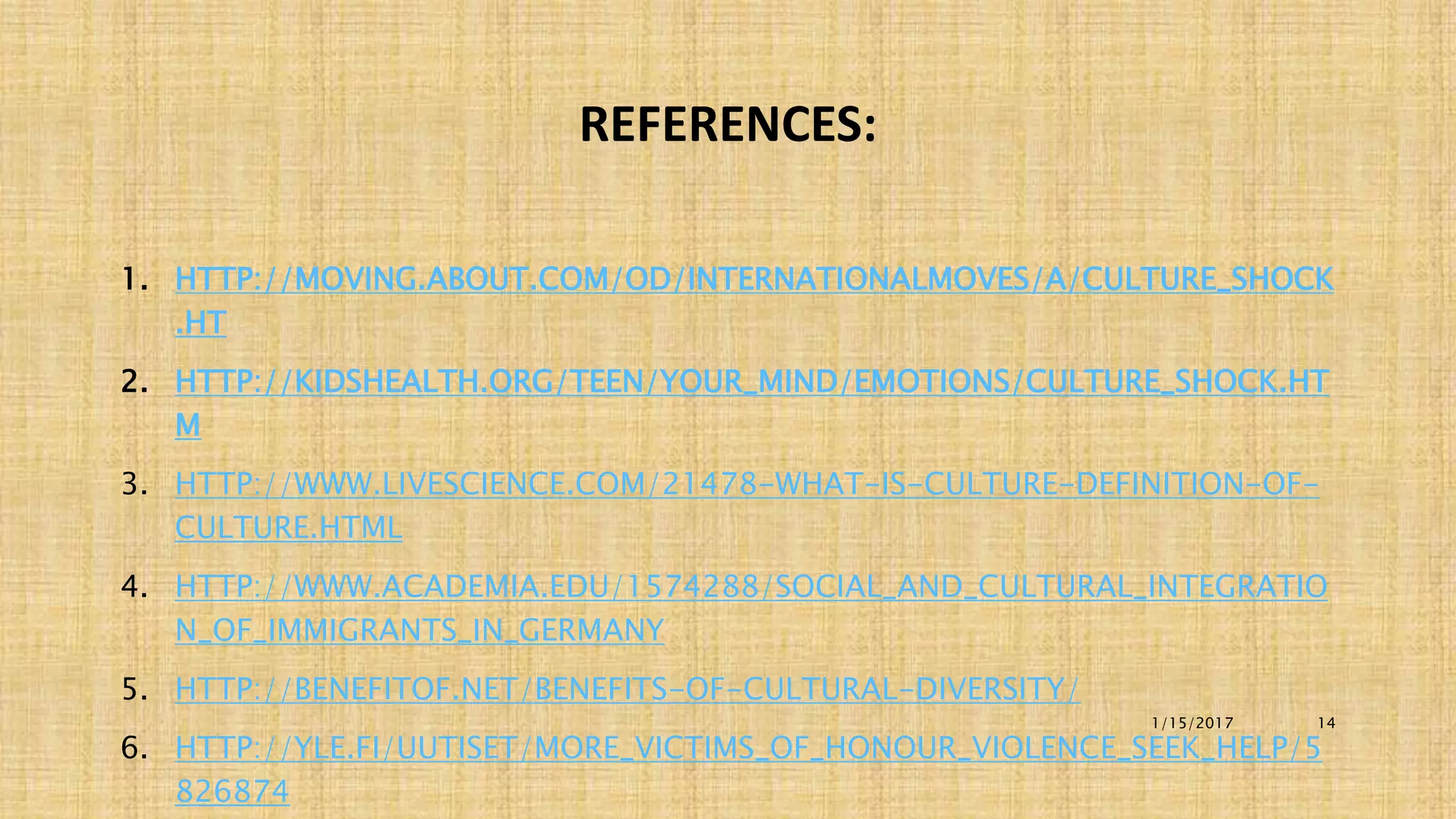 Cultural integration | PPTX