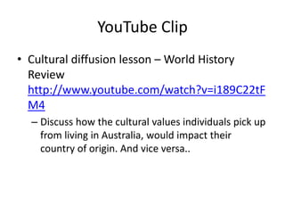 Cultural integration powerpoint tutorial 4 | PPTX | Education
