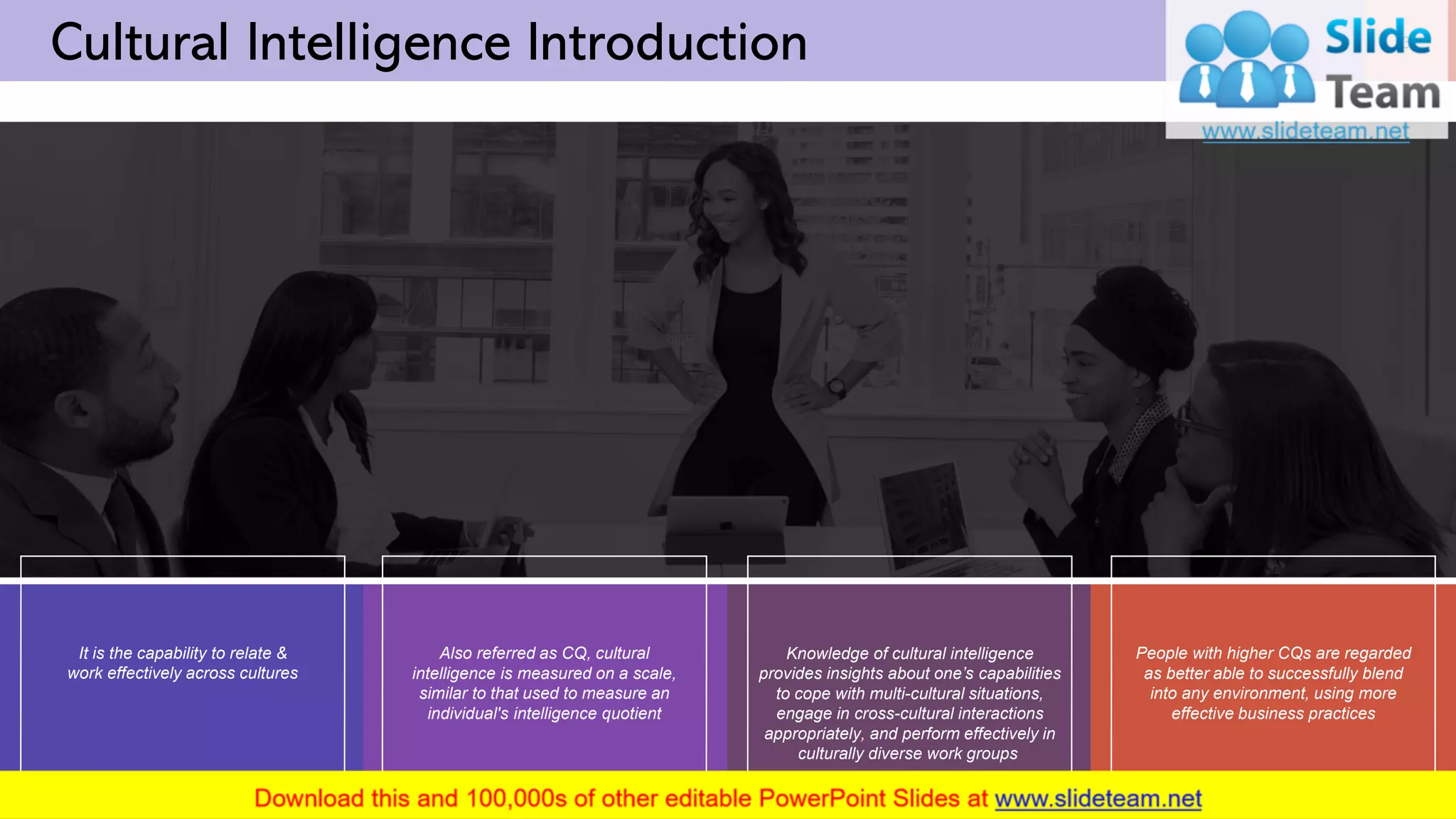 Cultural Intelligence PowerPoint Presentation Slides | PDF