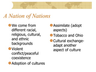 Cultural interactions | PPT