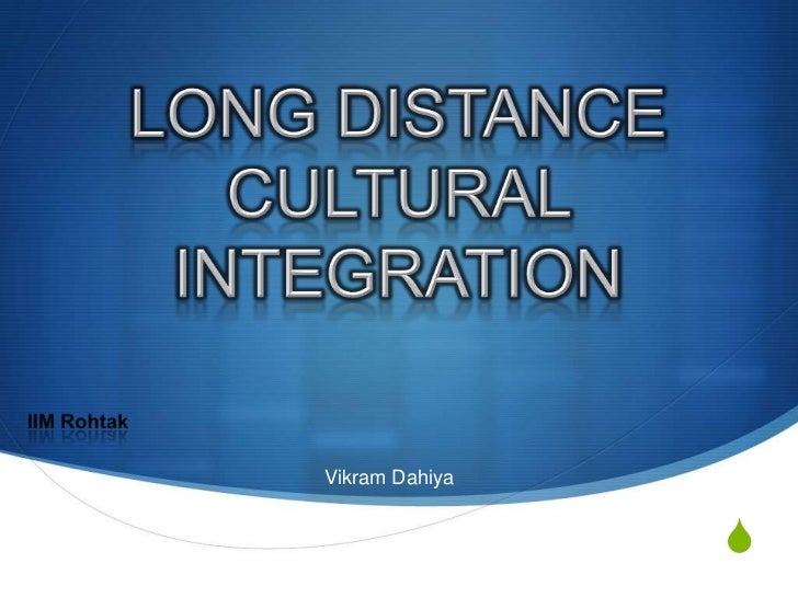 Cultural Integration