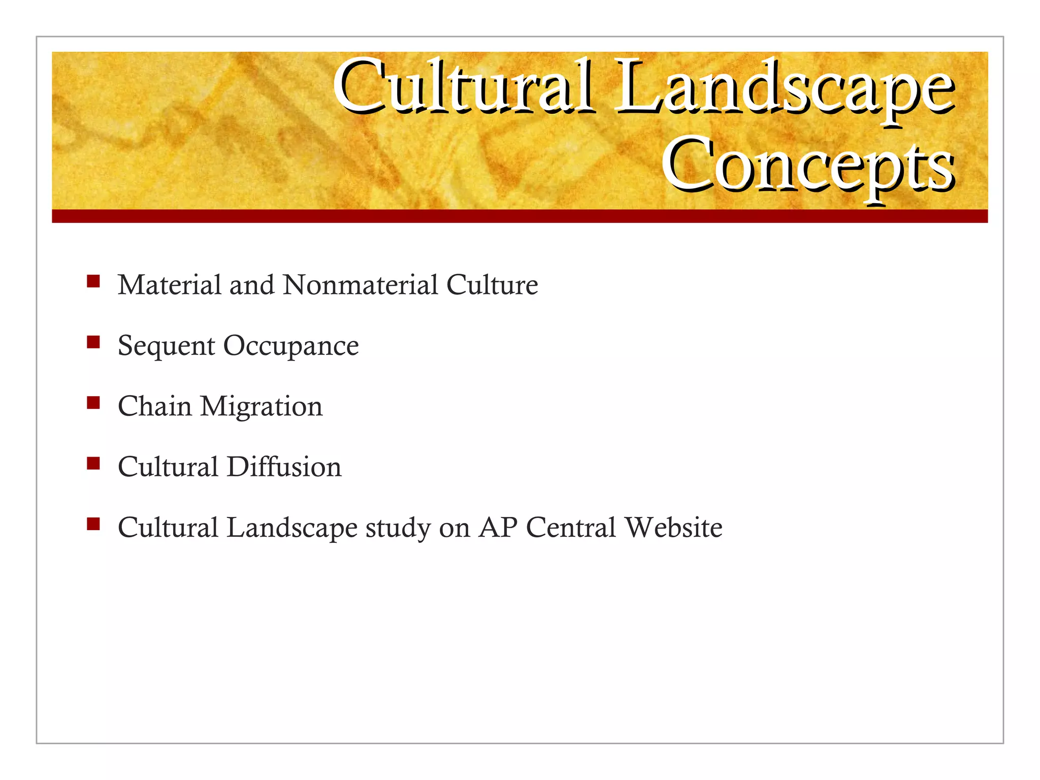 Cultural Landscape Polish Chicago | PPT