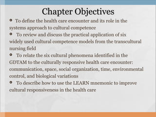 cultural care competence in health encounter | PPT
