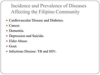 Culturally competent nursing care - To the Filipino Patient | PPTX