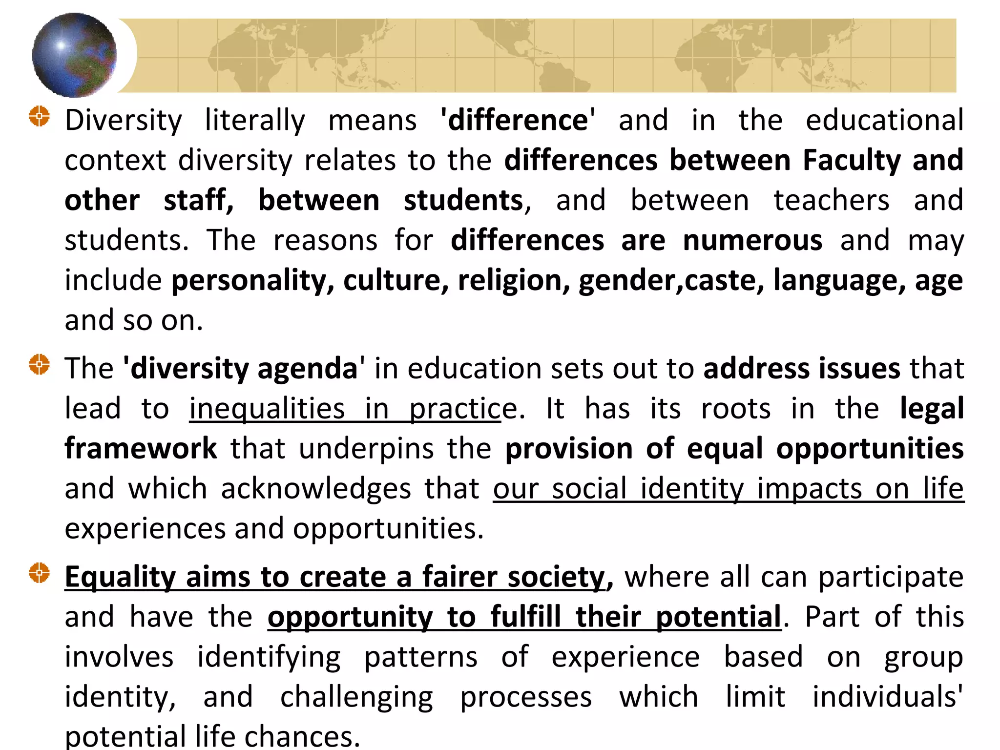 Culturally diverse classrooms | PPT