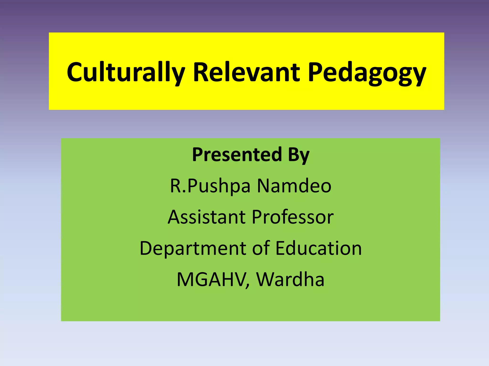 Culturally Relevant Pedagogy.pdf
